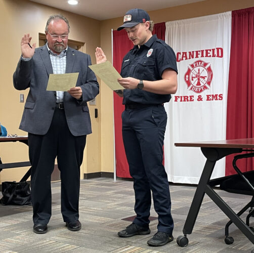 Cardinal Joint Fire District welcomes new firefighter | News, Sports ...